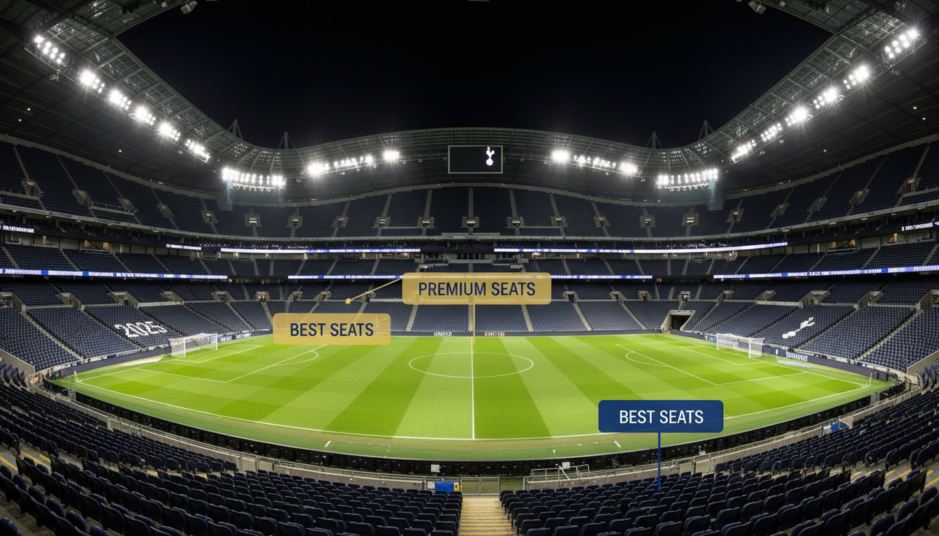 Tottenham Stadium Seating Plan - Chart, Best Seats & Sections 2025 ...